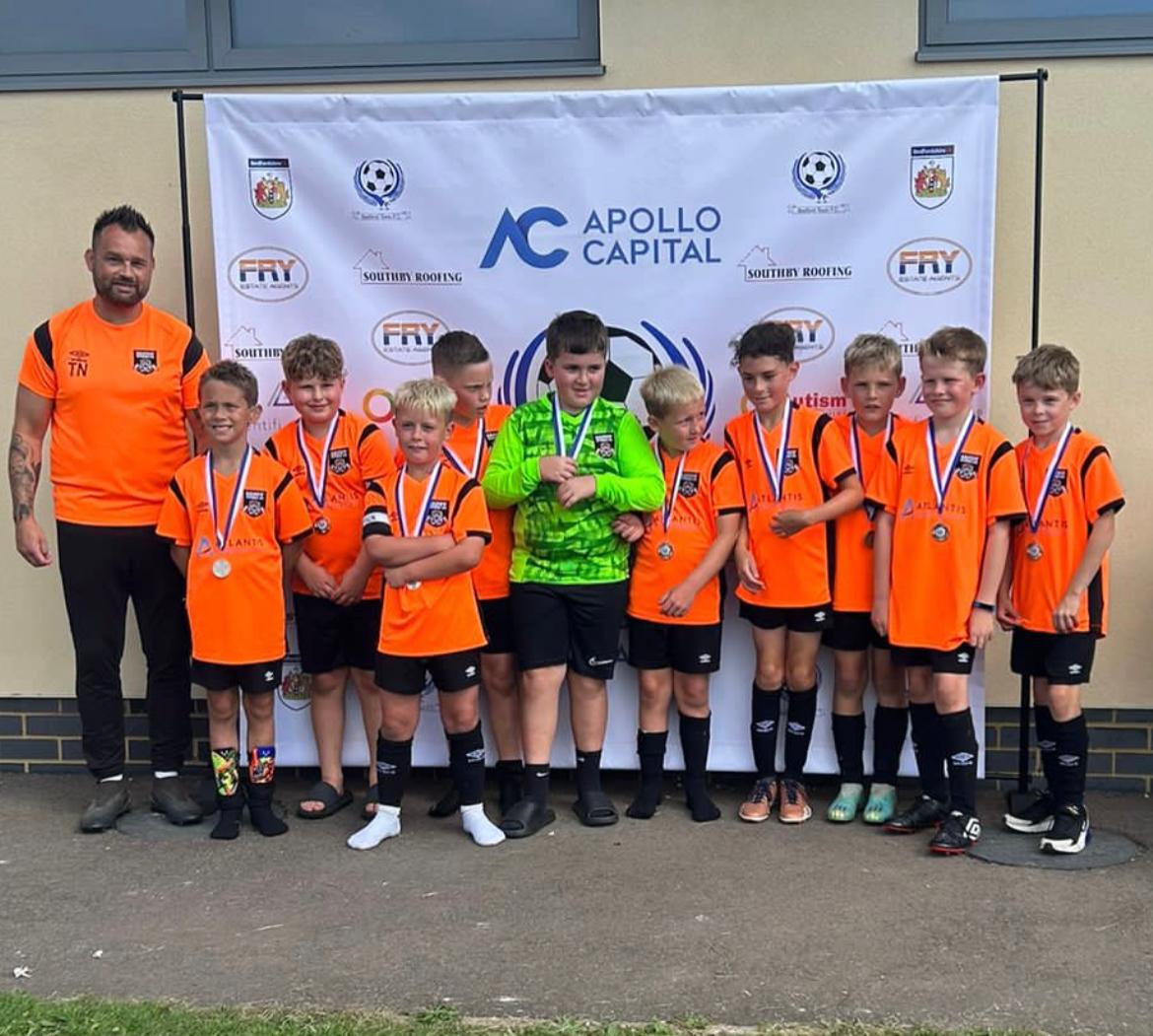 U10s finish 3rd! - Sandy Tigers FC